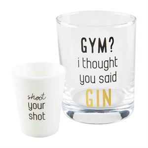 Gin Dof & Shot Glass Set – Grain and Grange