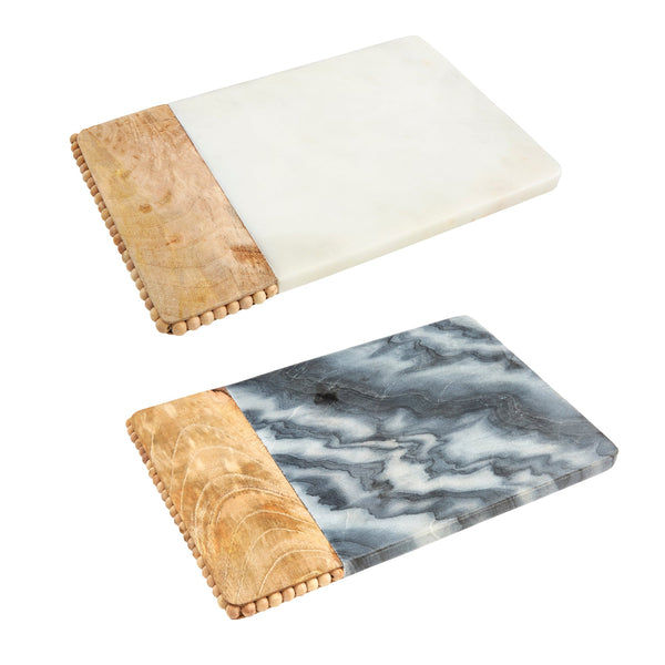 Beaded Wood & Marble Boards – Grain and Grange
