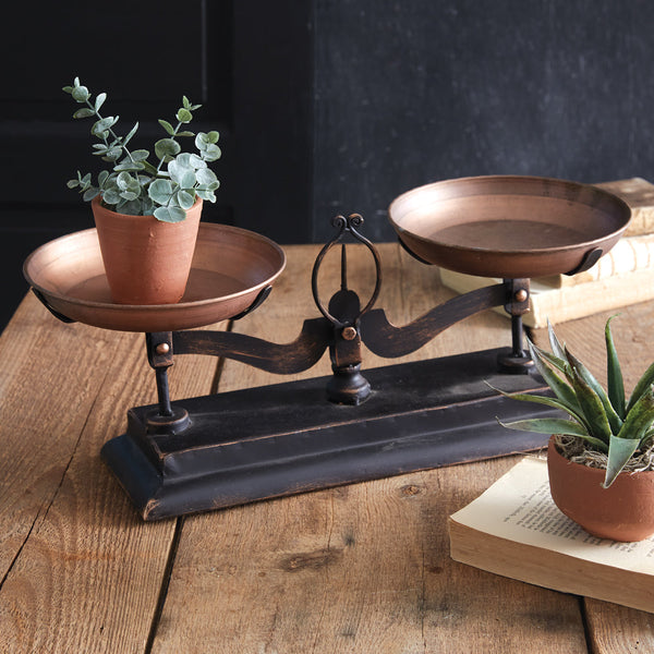 Decorative Copper Balance Scale – Grain and Grange