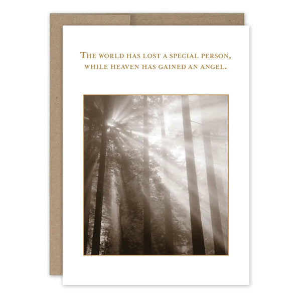Gained An Angel Sympathy Card – Grain and Grange